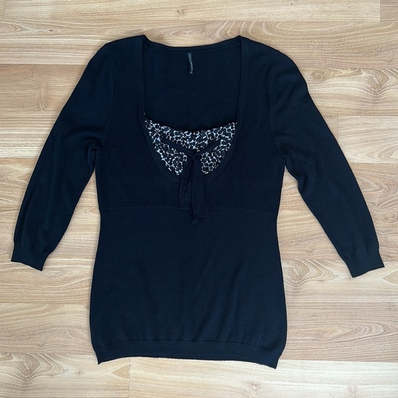 NAF NAF | Tops | Vintage Naf Naf Black Blouse | Poshmark